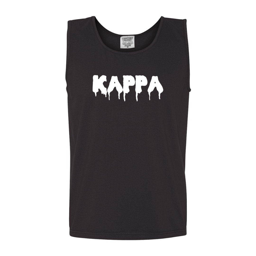 Kappa | Comfort Colors Tank | Drip Design – Greek Street Collective