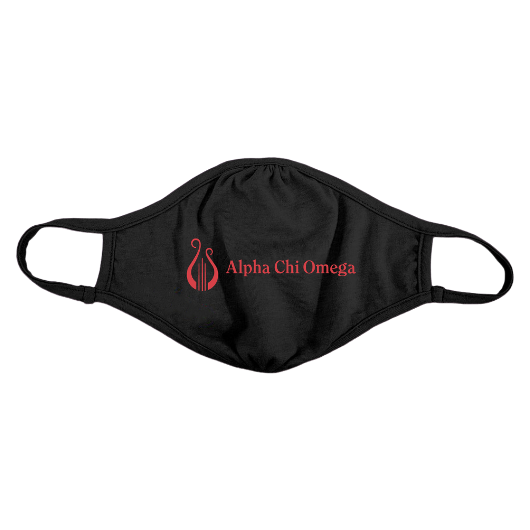 Alpha Chi Omega Face Mask | Bulk Orders | Multiple Designs Available ...